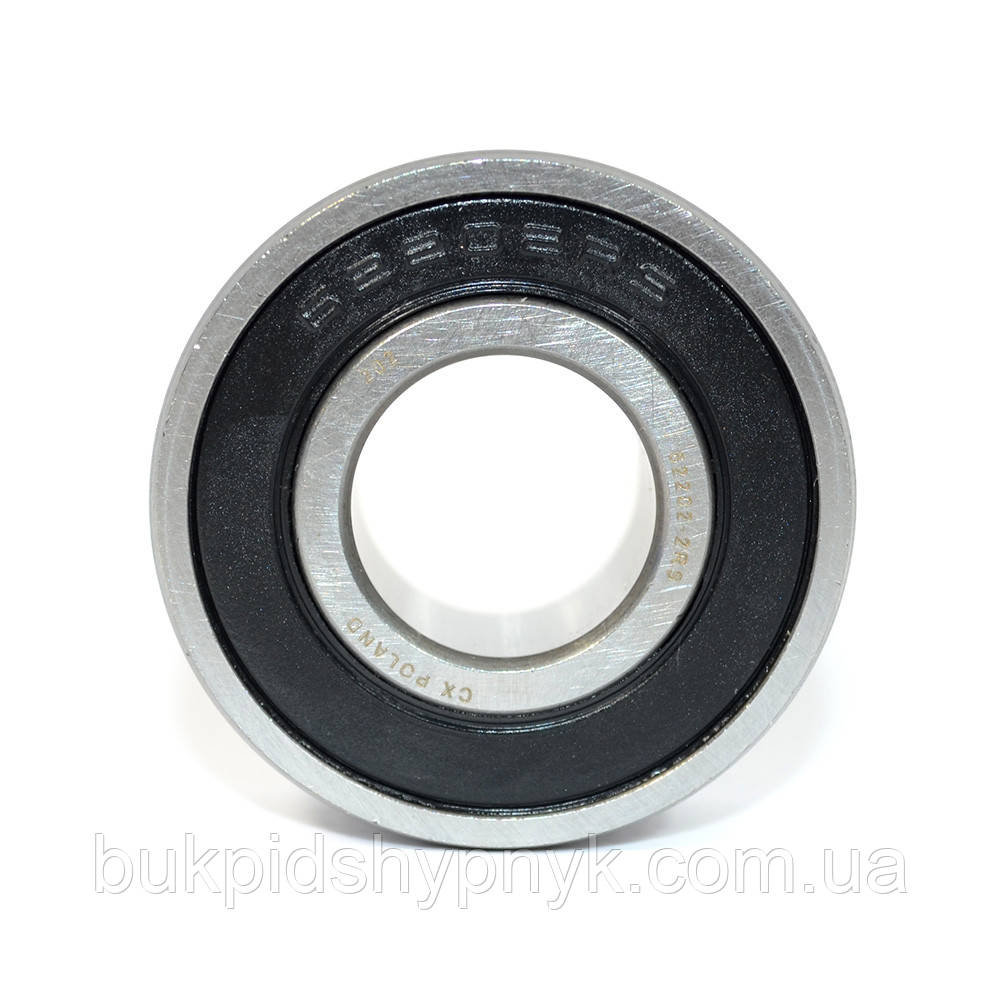 Подшипники генератора Москвич 412 CX 62202 2RS (180502) (15x35x14 ...
