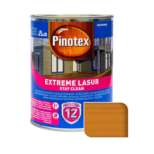 Просочення для дерева Pinotex Extreme Lasur самоочисне, калужниця, 3 л ...