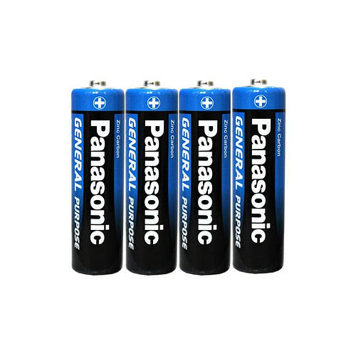Купить Батарейки Panasonic General Purpose Zinc-Carbon АА (R06) солевые ...