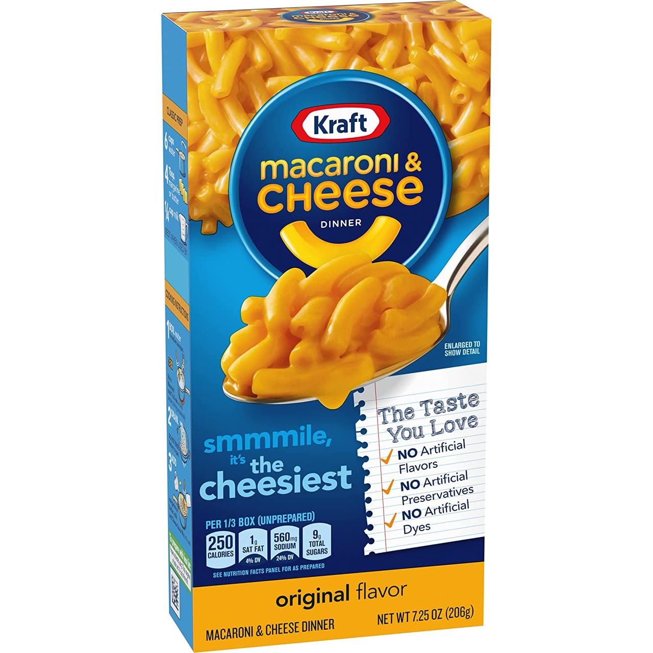 Макароны с сыром Kraft Original Macaroni & Cheese Dinner (ID#1669859512 ...