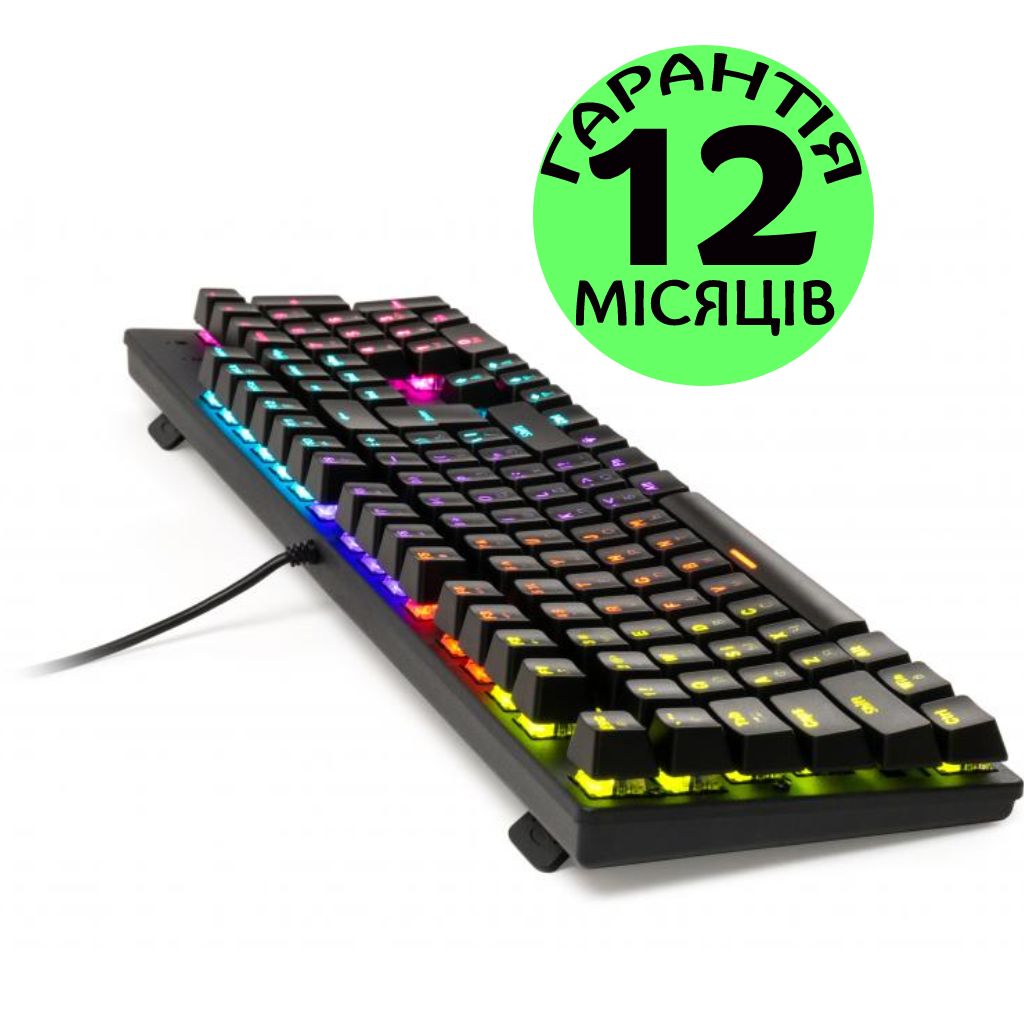 Механическая Игровая Клавиатура с Подсветкой Vinga KBGM-100 LED Blue ...