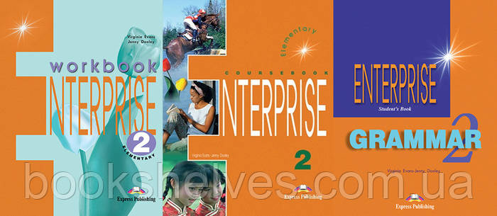 Enterprise 2 Student's Book&Workbook&Grammar Підручник Робочий зошит та ...