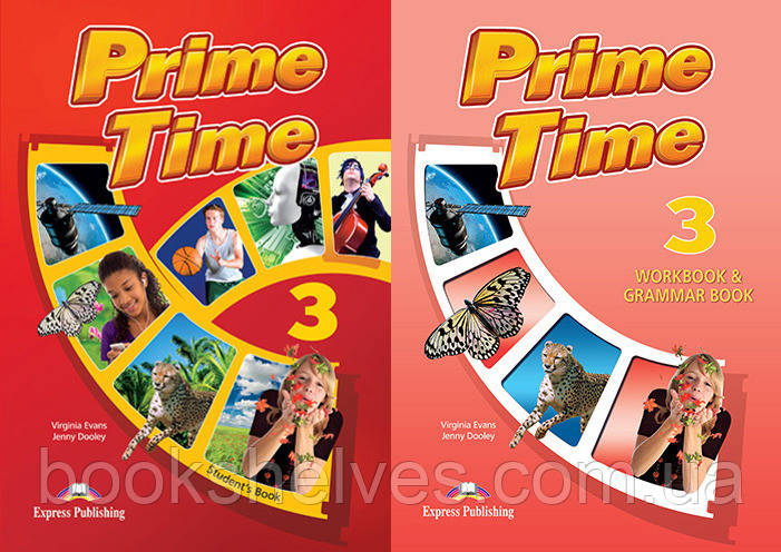 Prime Time 3 Student's Book&Workbook&Grammar Book Учебник и Рабочая ...