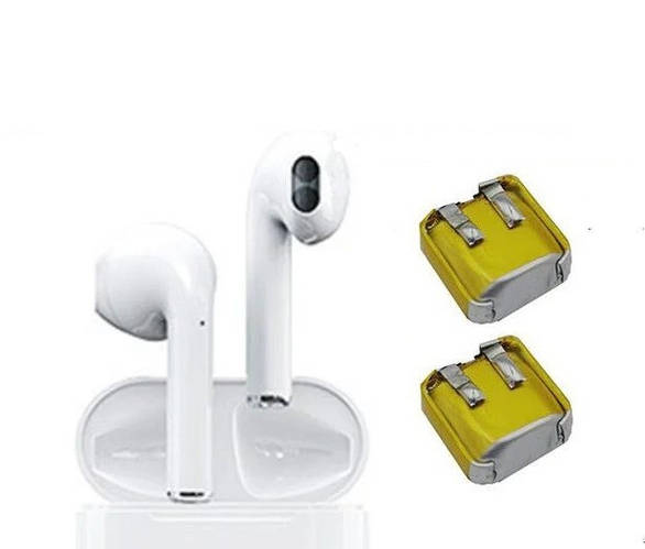 Купить 2шт Аккумулятор, батарея для наушников, 35mAh i5/i7/i8/i9/i12 ...