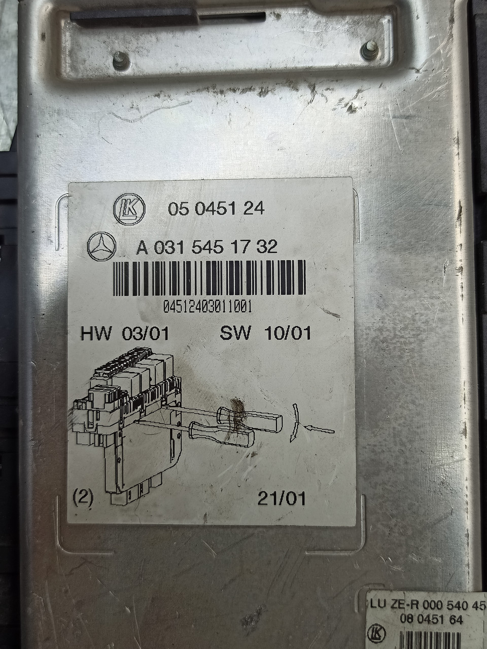 Купити Блок запобіжників SAM Мерседес MERCEDES 05045124 / A0315451732 ...