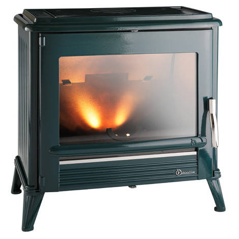Печь чугунная Invicta Modena (зеленая эмаль), цена 58379.20 грн — Prom ...