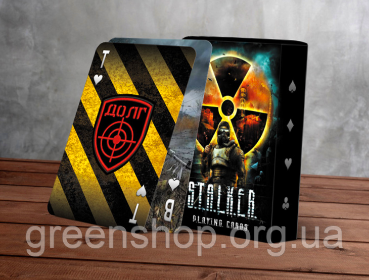 Игральные карты Сталкер (ID#1670441499), цена: 333.70 ₴, купить на Prom.ua