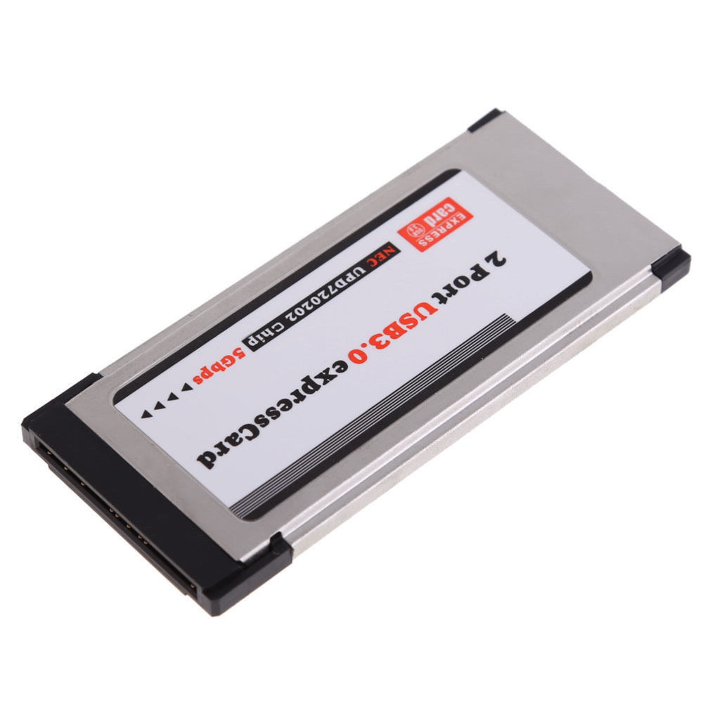 Купить Адаптер 34mm Express Card Expresscard to 2 Port USB 3.0 NEC Chip ...