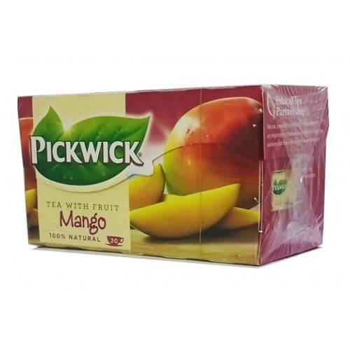 Чай Pickwick Mango, чорний з манго 20 пакетів. (ID#1670734493), цена ...