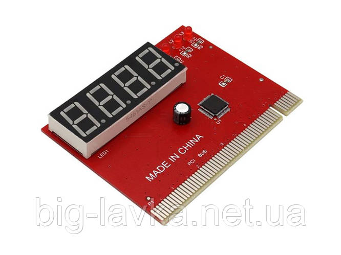 Купить PCI POST карта для диагностики материнских плат ПК, цена 188 грн ...