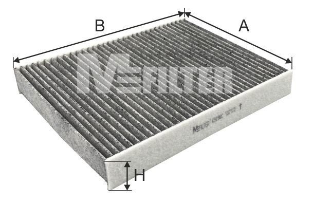 Фильтр салона УГОЛЬНЫЙ FORD GALAXY III MONDEO V S-MAX 2197035, 2197037 ...