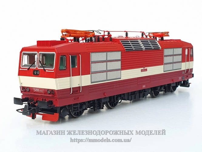 Модель электровоза серии S 499.2 Чешских жд,CSD, PLUX22, масштаба H0 1: ...