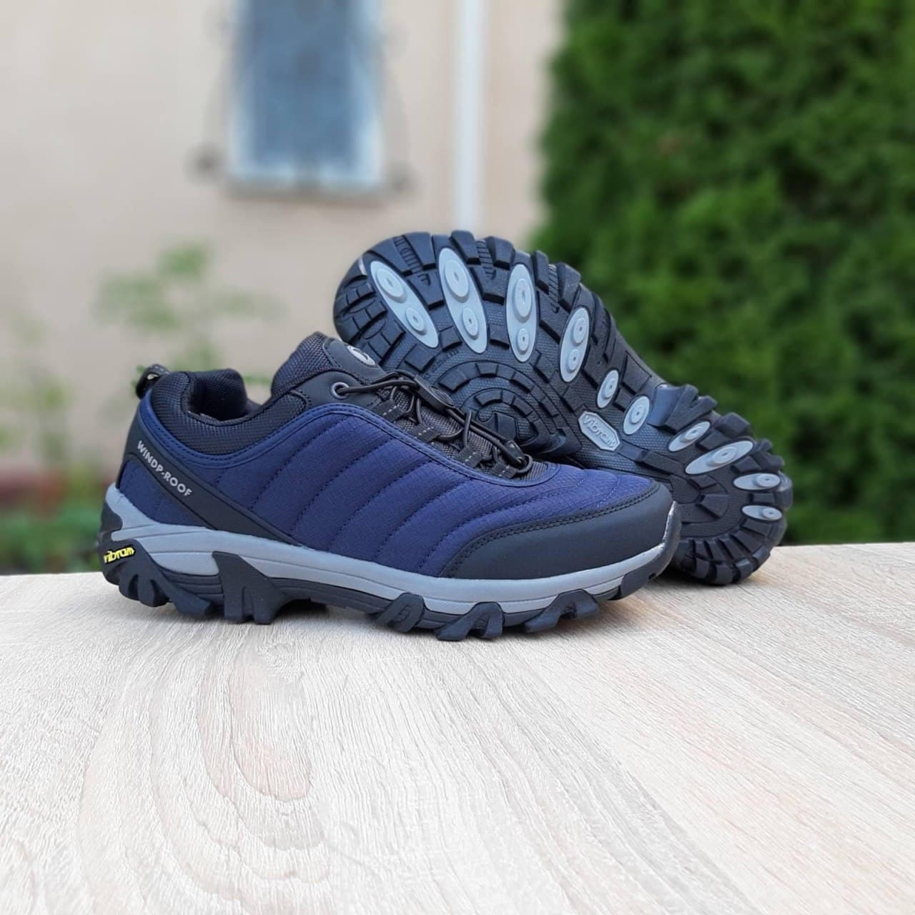 Купить Merrell Vibram Black Термо кроссовки мужские синие на еврозму ...