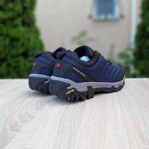 Купить Merrell Vibram Black Термо кроссовки мужские синие на еврозму ...