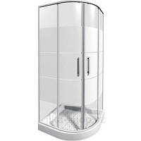 Душевая Кабина Jika Lyra (декор-круглая 90х90х190) (2.5338.2.000.665.1 ...