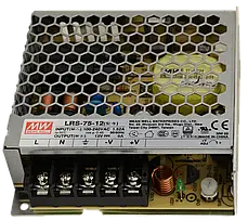 Блок питания негерметичный 75W 12V 6A IP20 Mean Well LRS-75-12 купить в интернет-магазине | LedBox