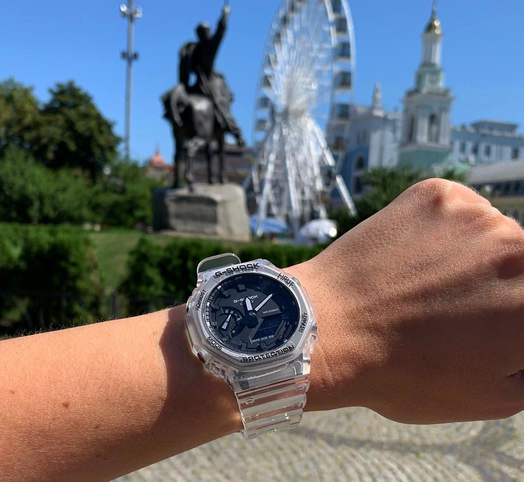 Casio g-shock GA-2100SKE-7AER чоловічий наручний годинник оригінал ...