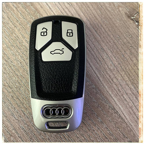 Чехол для автомобильного ключа, ТПУ + кожа Audi A4 B9 A5 A6L A6 S4 S5 S7 8W Q7 4M Q5 TT TTS RS ...