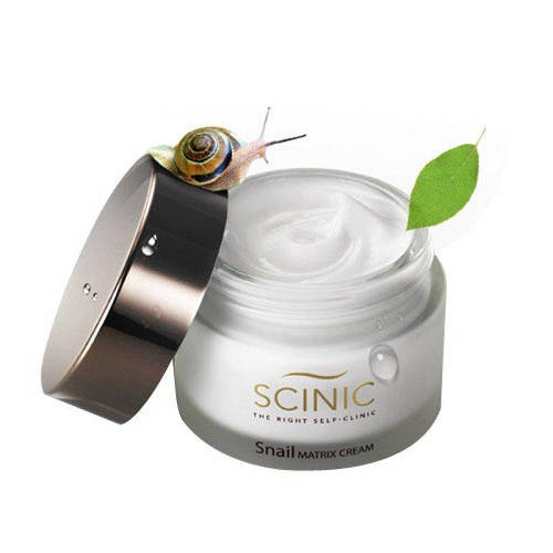 Крем Snail Matrix Cream, SCINIC, зволожуючий з улиточным муцином, 50 мл ...