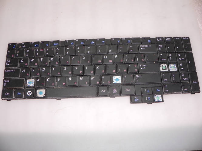 Купить Кнопки клавиатуры, клавиши Samsung E352, E452, P580, R519, R523 ...