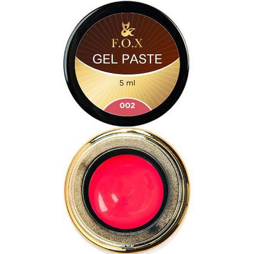 Гель-паста F.O.X Gel paste 002 коралловый 5 мл (ID#1670191448), цена ...