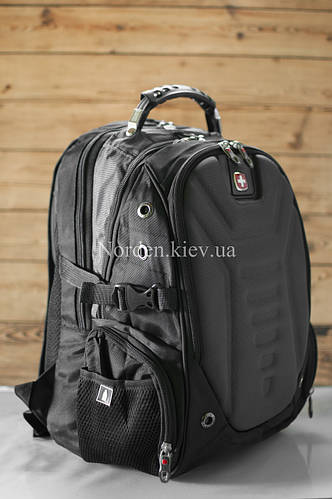 Городской рюкзак Swissgear Wenger 8850 Сірий Швейцарский Мужской, цена ...