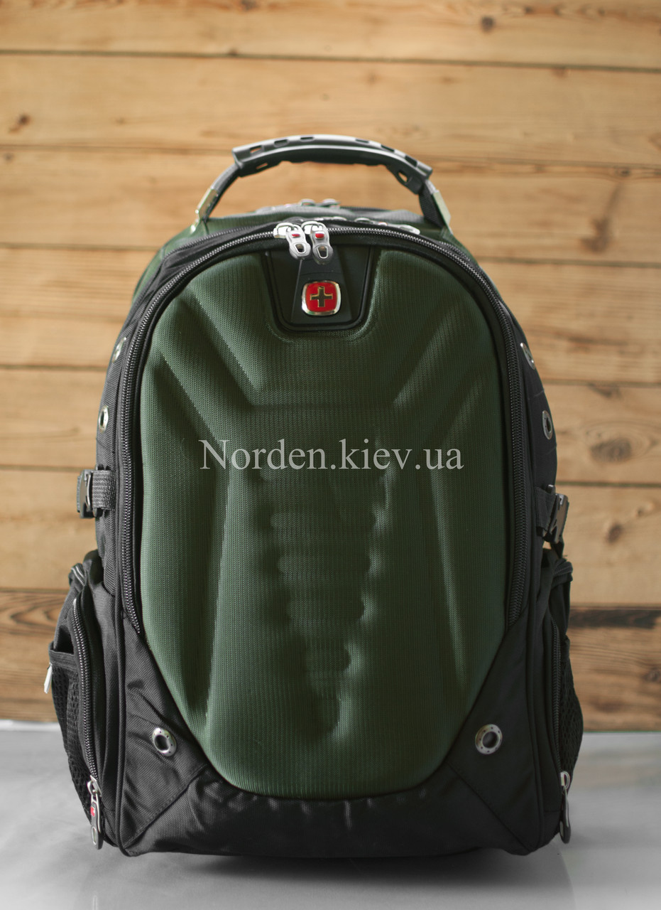 Городской Рюкзак Swissgear Wenger 8850 Хаки Швейцарский Мужской ...
