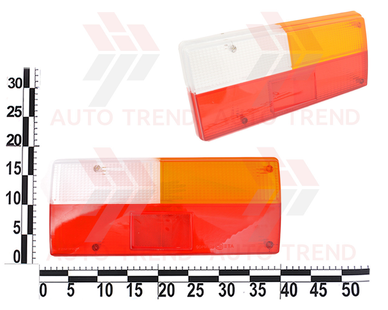 Купить Рассеиватель ВАЗ-2107 фонаря задний левый, цена 420 ₴ — Prom.ua ...