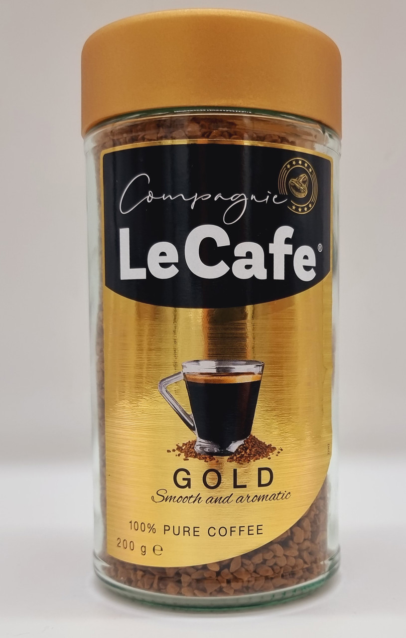 Кофе растворимый "LeCafe Gold" 200г (ID#1672115365), цена: 150 ...