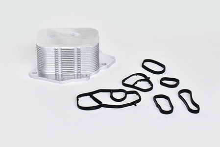 Купить Радиатор масляный Peugeot Partner, Citroen C4 (73468) ASAM в ...