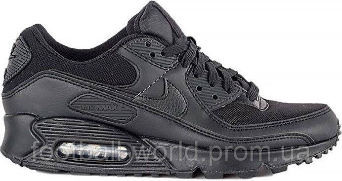 Купить Кроссовки женские Nike WMNS AIR MAX 90 черные DH8010-001, цена ...