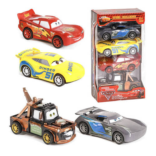 Машинки Тачки Маквин игрушки детские набор 4 шт (59704) (ID#1672683175 ...