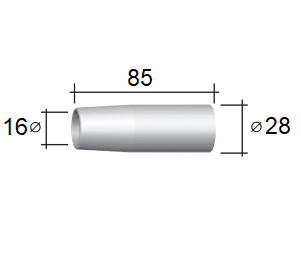 Купить 145.D244 Газове сопло 16/28/85 в Украине