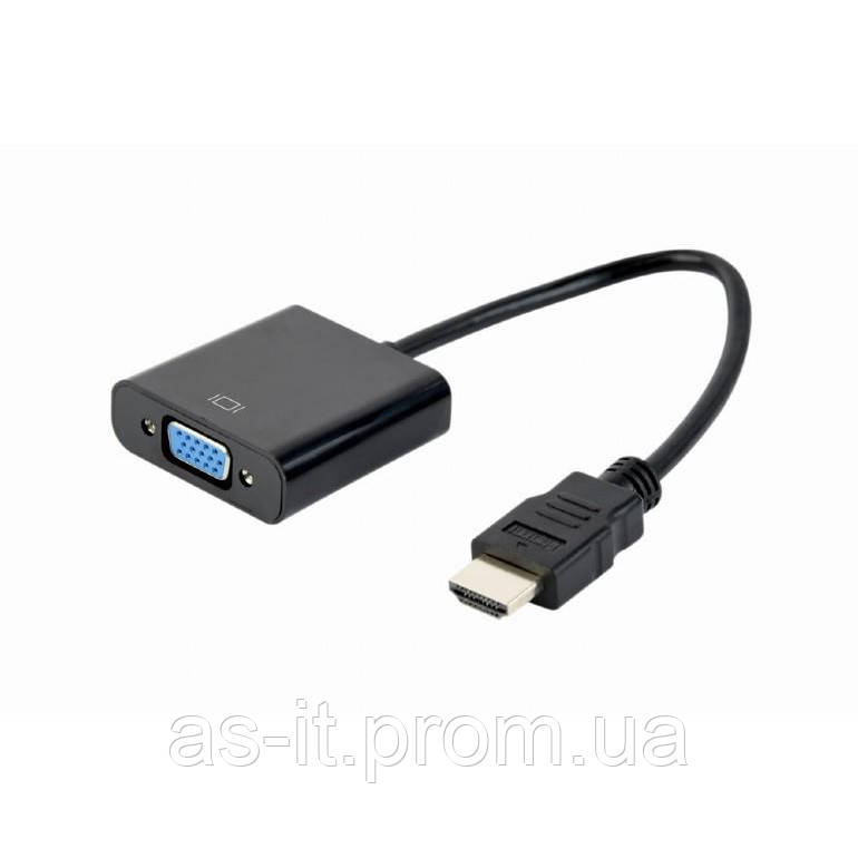 Купить БУ Переходник (адаптер) HDMI to VGA Cablexpert (A-HDMI-VGA-04 ...