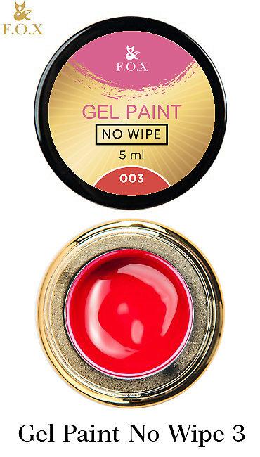 003 F.O.X Gel Paint No Wipe 5 Мл — Купить Недорого на Bigl.ua (1670191725)