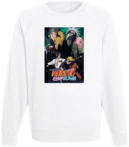 Свитшот Naruto 2 (белый), цена 850 грн — Prom.ua (ID#1672974448)
