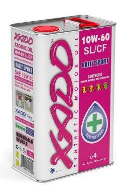 XADO Atomic Oil 10W-60 SL/CF Rally Sport 4л. (ID#1673182672), цена ...