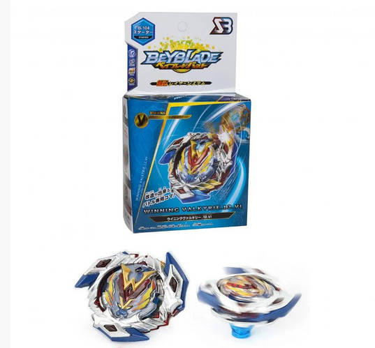 Beyblade B104 Win. Valkyrie, Волтрайек Бейблейд волчок с ручкой и ...