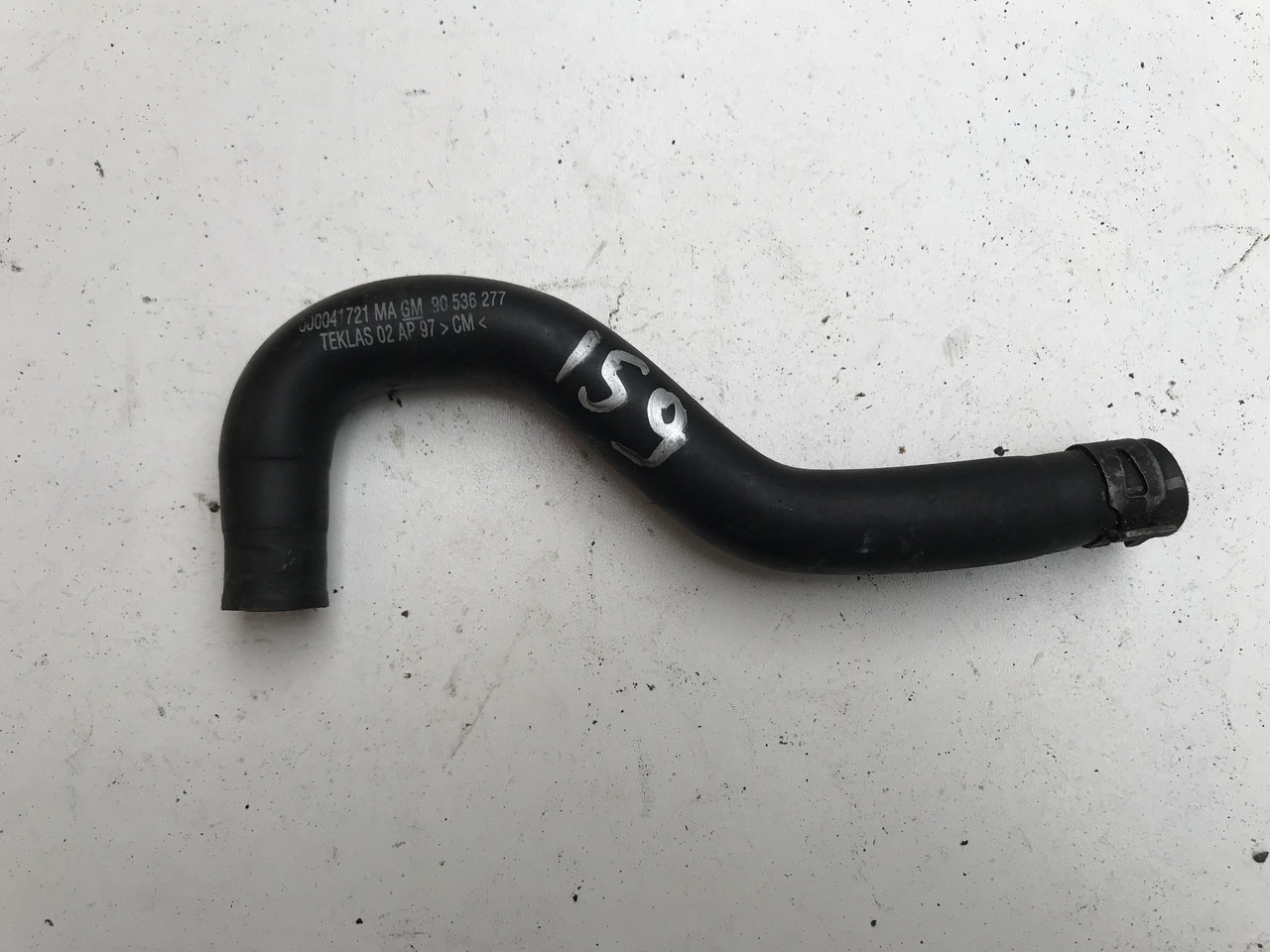 Патрубок сапуна Opel Vectra B Astra G Zafira A 1.8 16V Z18XE X18XE1 ...