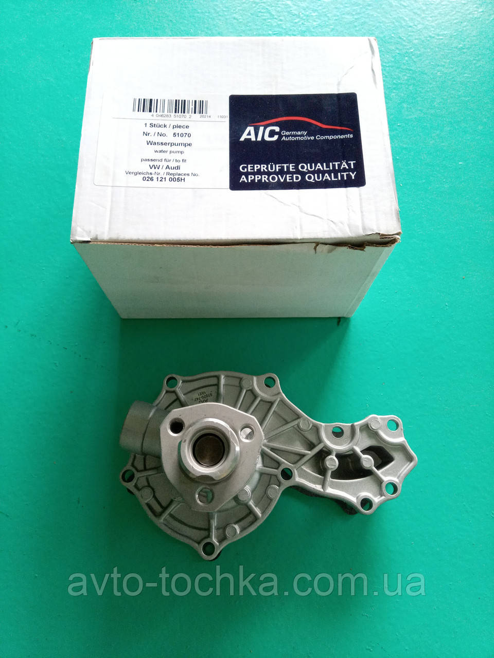 Помпа (водяний нас Гольф 2 3, Джетта 2, Каді 2, Пассат Б2 Б3 Б4, Венто ...