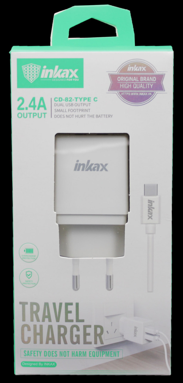 Зарядний пристрій Inkax Cd 82 Type C 2 4a ціна 260 грн — Prom Ua Id