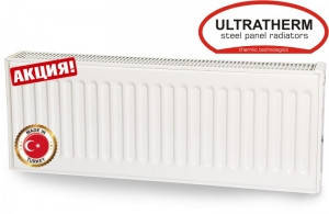 Купить Стальные радиаторы Ultratherm 22 тип 300/2000 с боковым ...