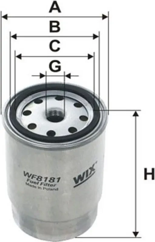 Топливный фильтр Wix Filters WF8181 для AEBI 95, цена 420 грн — Prom.ua ...