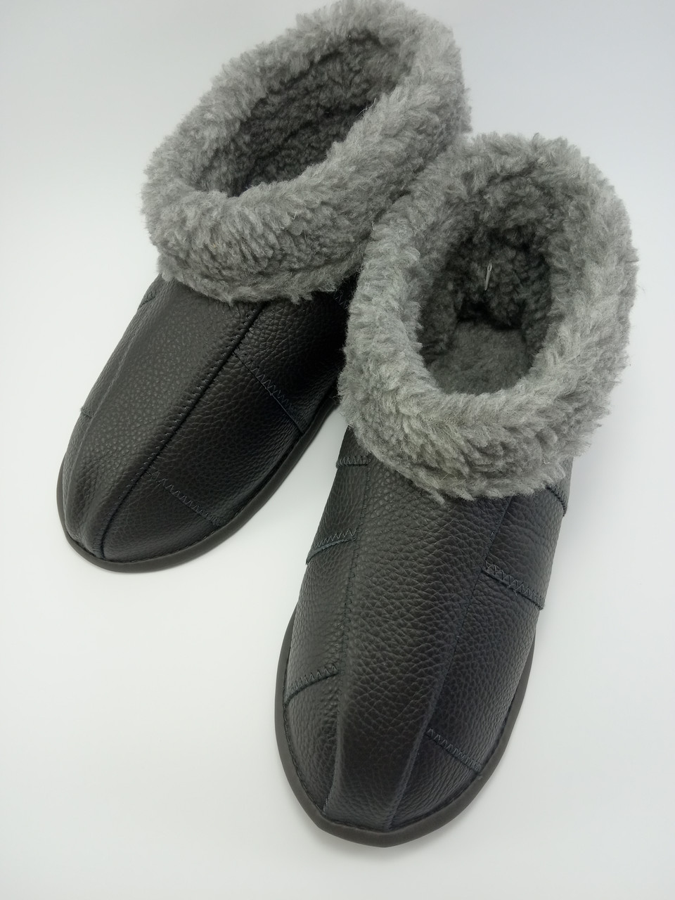 Кожаные Мужские Тапочки на Кожаной Подошве 41-50 Рр — Купить Недорого ...