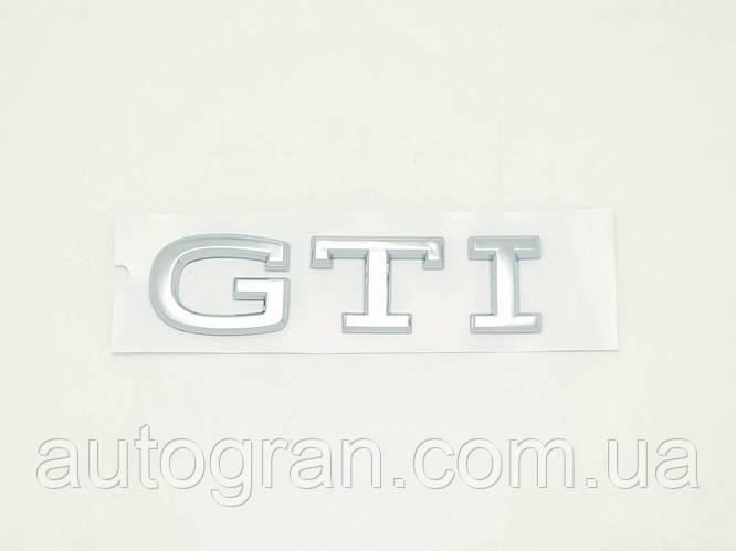 Эмблема кузова VW GTI тип3 хром (ID#1673888237), цена: 400 ₴, купить на ...