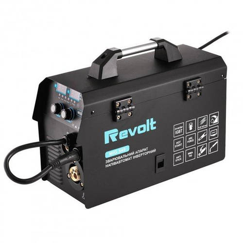 Сварочный инверторный полуавтомат MIG 345 MIG/MAG/MMA мощный 8 кВт ...