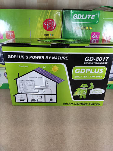 Сонячна станція GDLite GD-8017 автономна мережева система, ціна 2135 грн — Prom.ua (ID#1674120288)