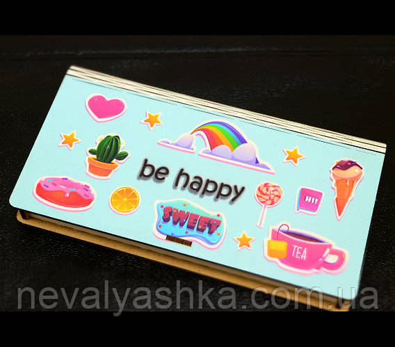 Купити Деревяний Конверт для Грошей Подарункова Коробка для Грошей 19х10 см Кольорова