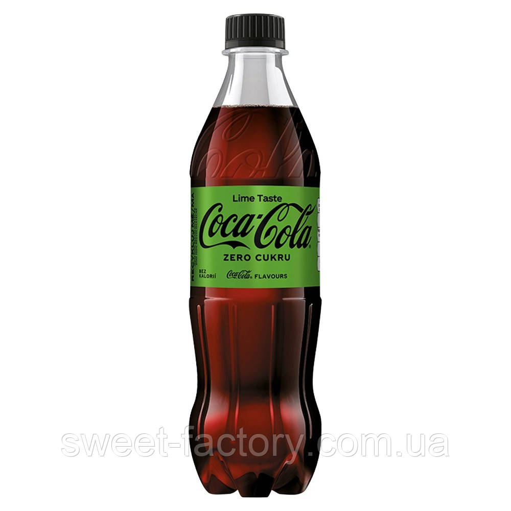 Coca Cola Lime Без цукру 850ml: продаж, ціна у Чернігові. Безалкогольні ...