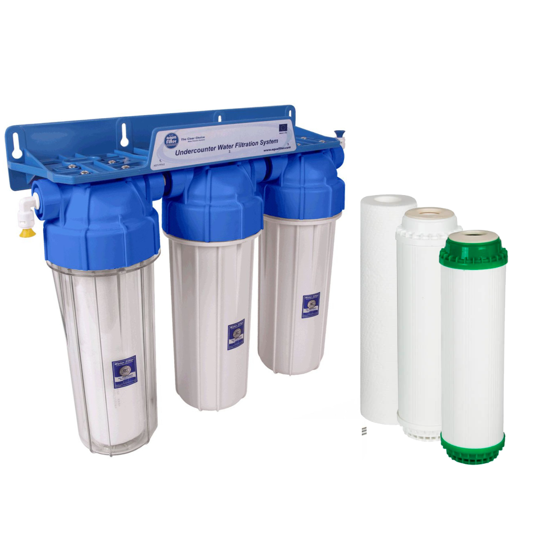 Купить Проточный фильтр Aquafilter FP3-K1 с дополнительным комплектом ...